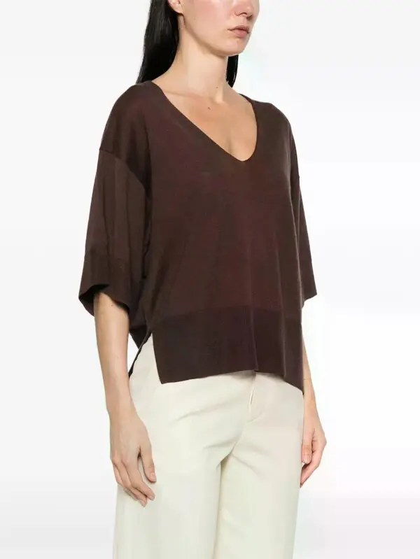 SOLOCASCMIR V-neck Short-sleeved T-shirt