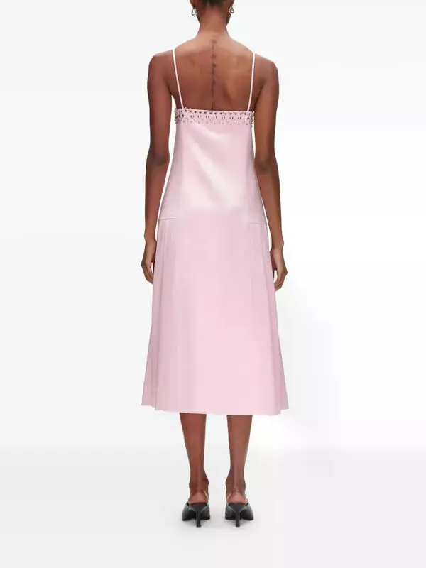 3.1 Phillip Lim Embellished Pleated Midi Dress