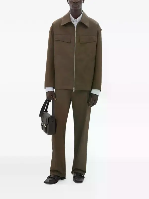 FERRARI Shirt Jacket - Brown