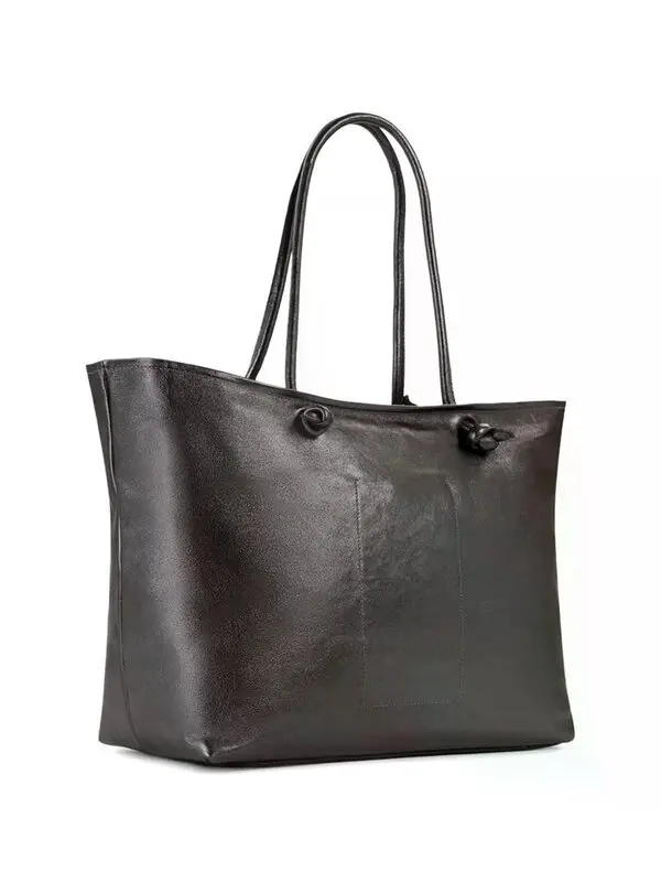 V°73 Logo-patch Tote Bag - Black