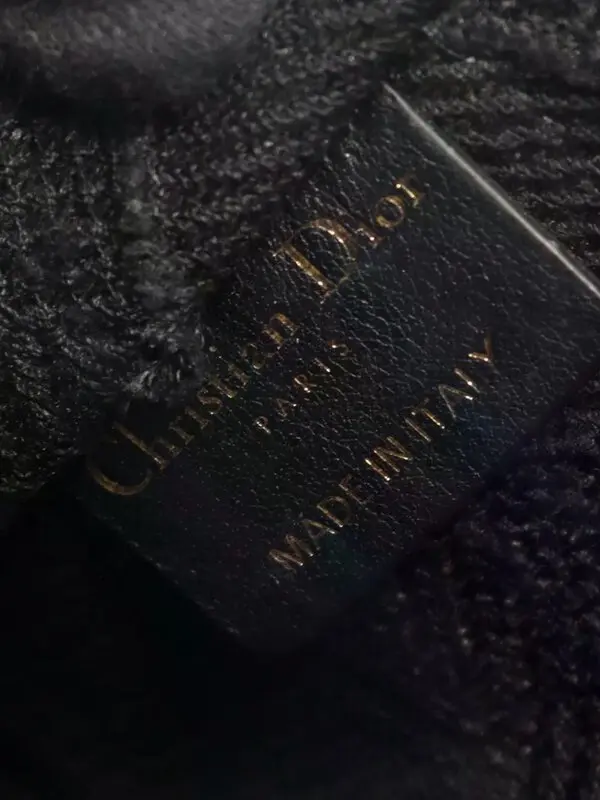 Dior 2010-2016 Mini Book Tote Bag - Black