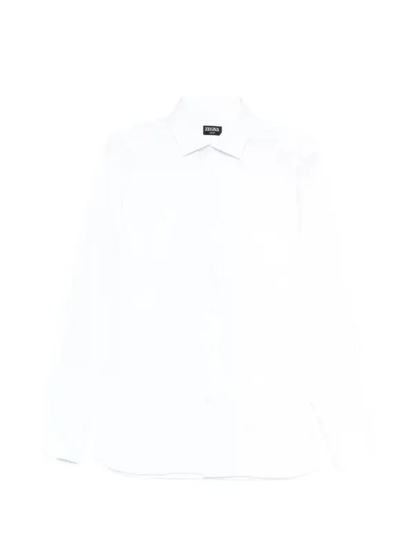 Zegna Striped Shirt - Blue