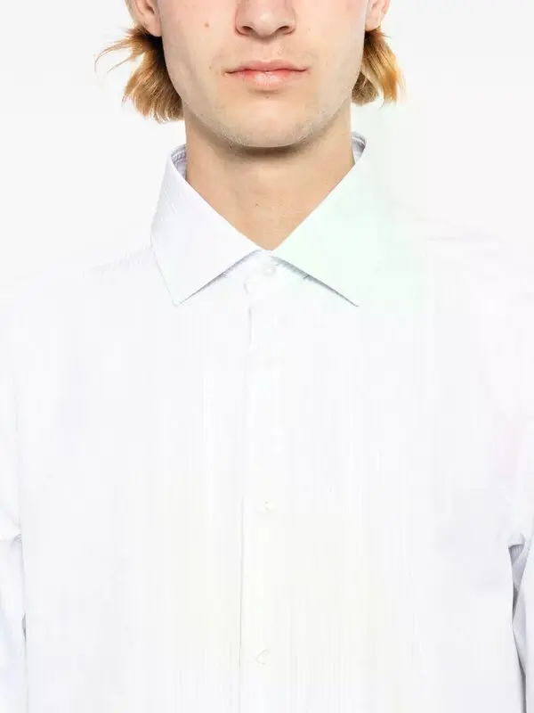 Zegna Striped Shirt - Blue