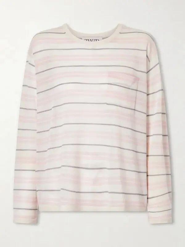 TWP 4th St Striped Cashmere Sweater