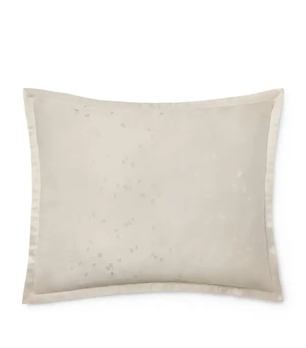 PRATESI Anemone Square Sham Pillowcase - Beige
