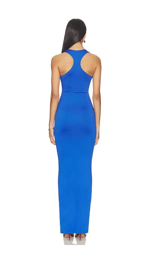 Superdown Maxi Dress With Cut-out Detail - Royal