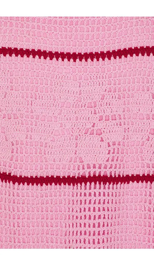 Saylor Georgie Crochet Knit Dress
