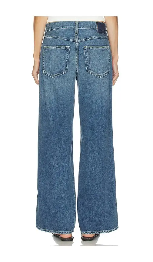 AMO Regina Wide Leg Jeans - Blue