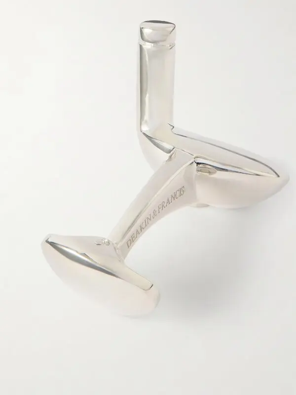 DEAKIN & FRANCIS Golf Club Sterling Cufflinks