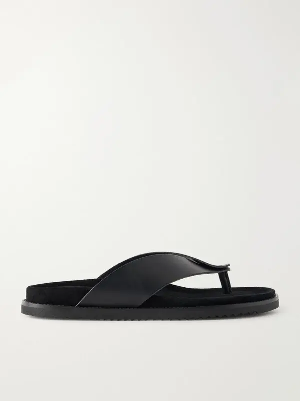 Mr P. Leather Flip Flops
