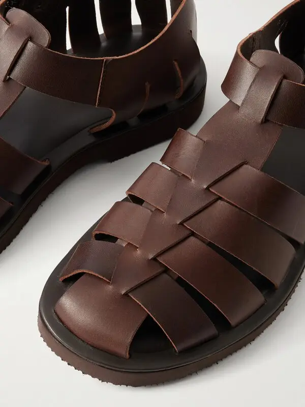 Mr P. Fisherman Leather Sandals