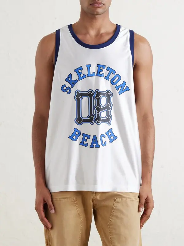 GALLERY DEPT. Skeleton Beach Printed Jersey Tank