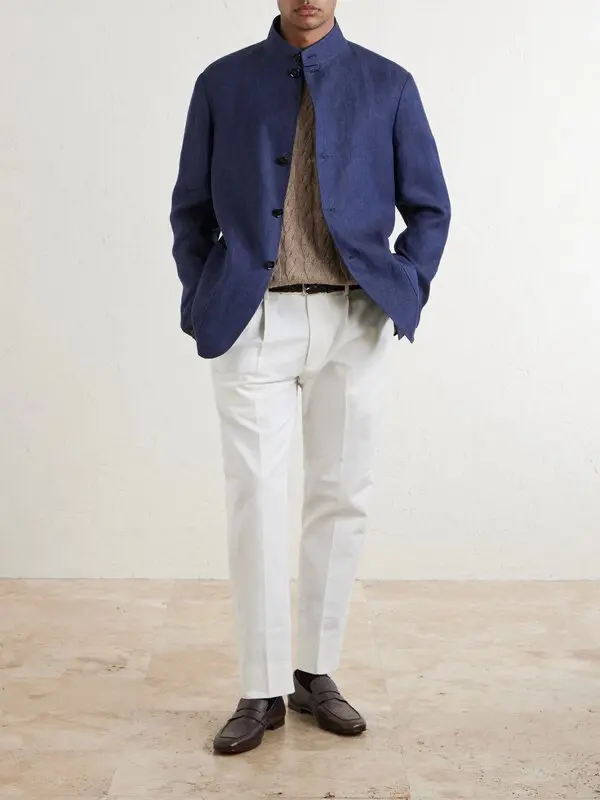 Zegna Il Conte Oasi Linen Jacket
