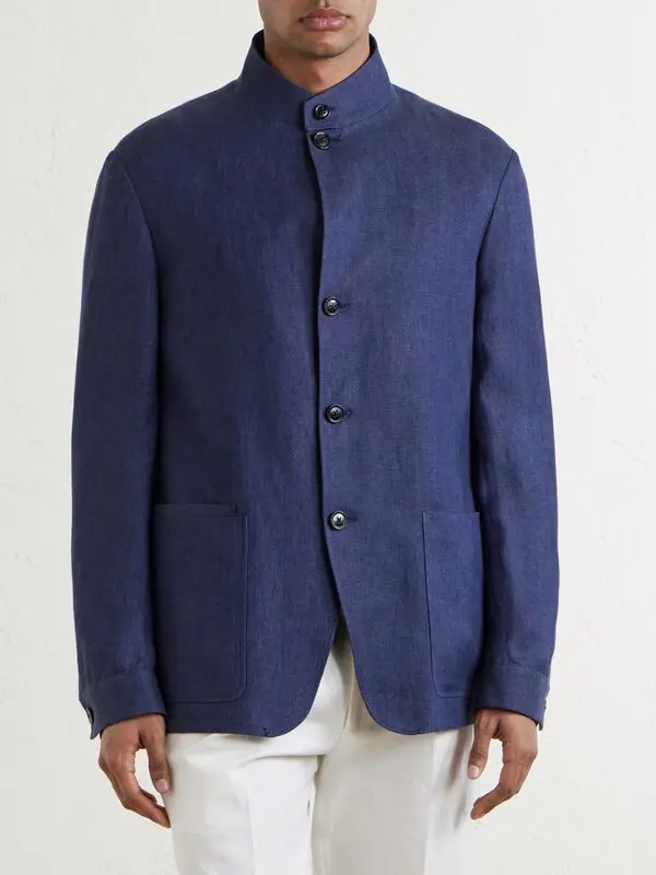 Zegna Il Conte Oasi Linen Jacket