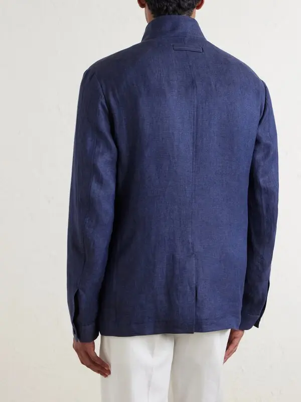 Zegna Il Conte Oasi Linen Jacket