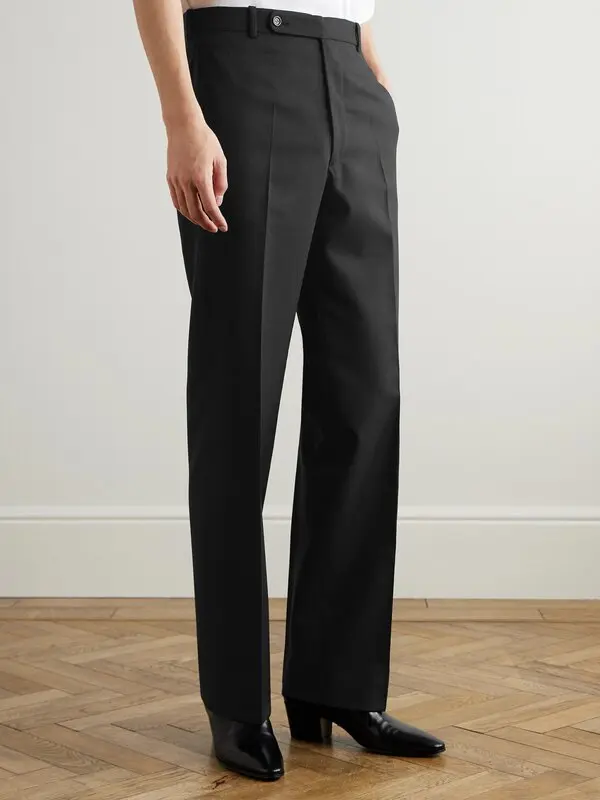 Husbands Wide-leg Linen Suit Trousers