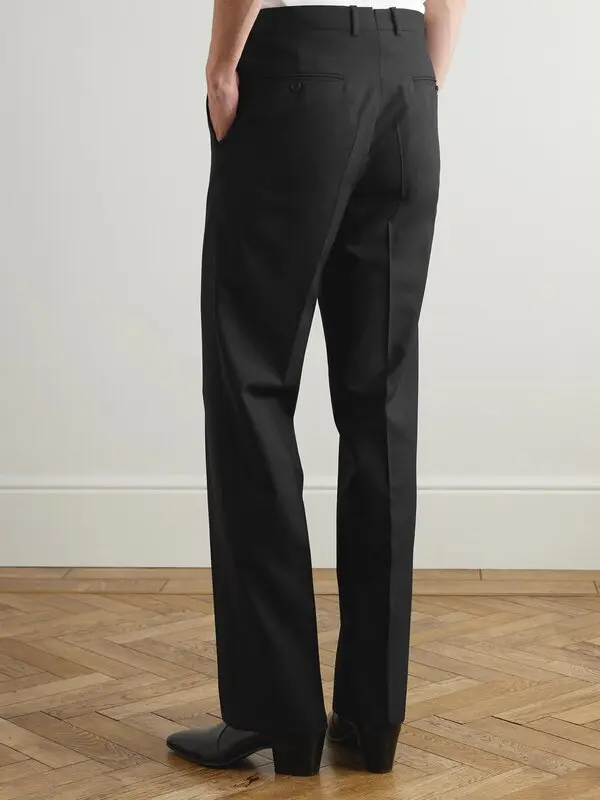 Husbands Wide-leg Linen Suit Trousers