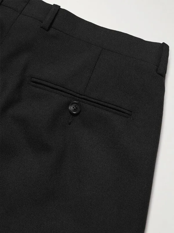 Husbands Wide-leg Linen Suit Trousers