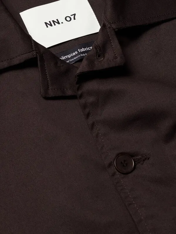 Nn07 Morgan 10021 Stretch Organic Cotton-gabardine Blouson Jacket