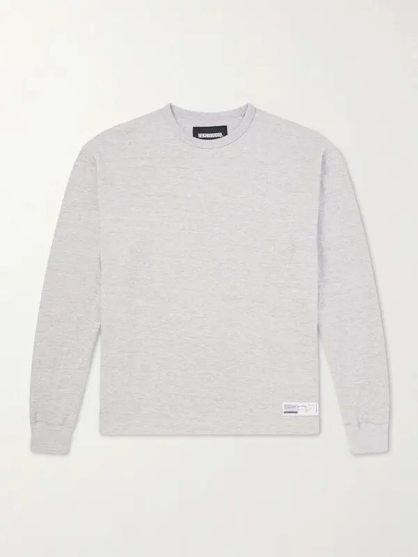 NEIGHBORHOOD Honeycomb Cotton-jersey Sweater