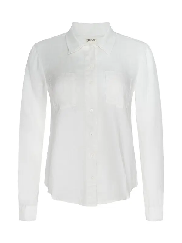 L'Agence Isla Linen Shirt