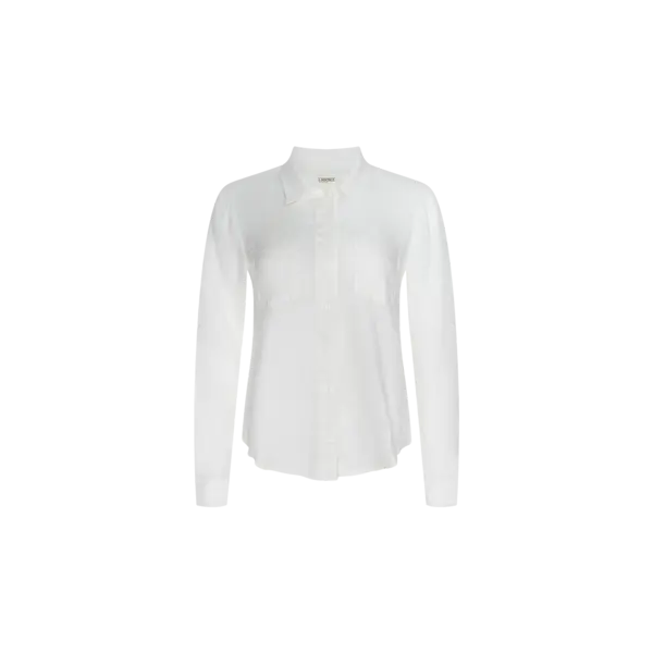 L'AGENCE Isla Linen Shirt