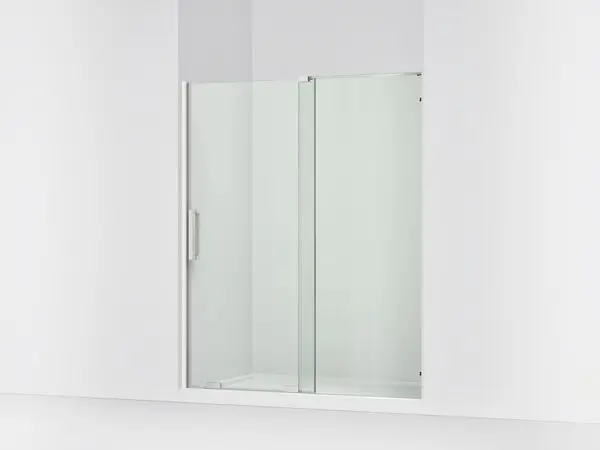 KOHLER Echelon 55-3/4"-59-3/4" W X 71-3/4" H Sliding Shower Door With 5/16"-thick Crystal Clear Glass - One-color