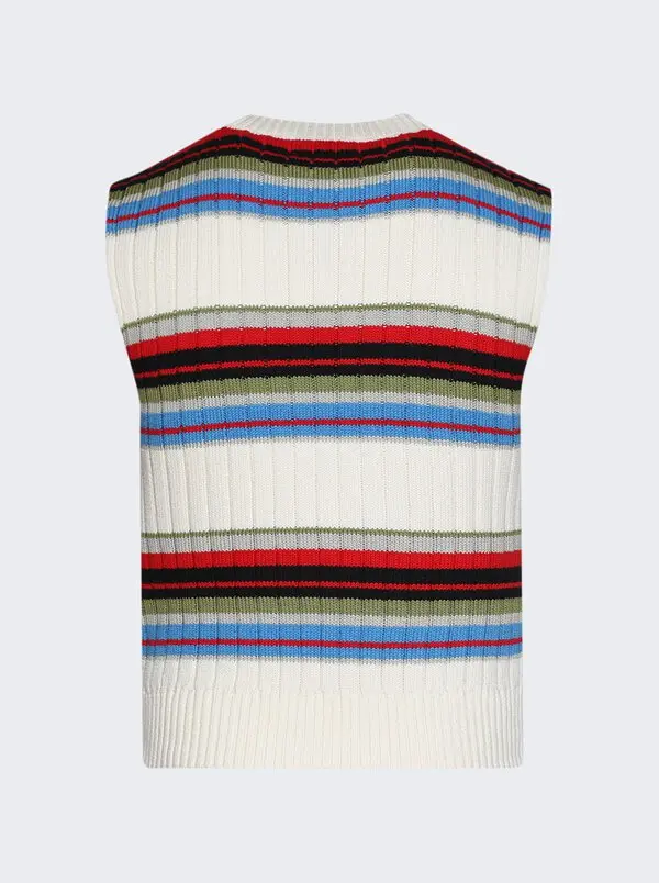 Dries Van Noten Mosaic Striped Sweater