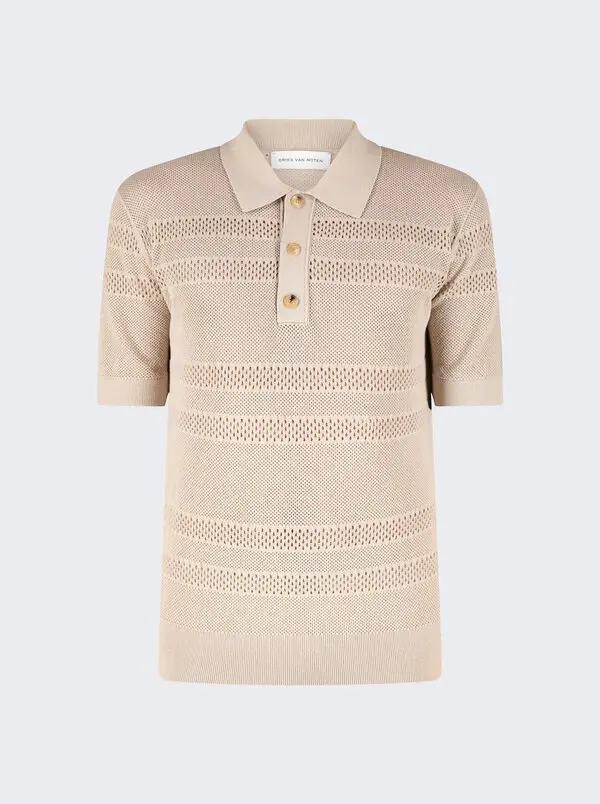 Dries Van Noten Mercy Polo - Beige