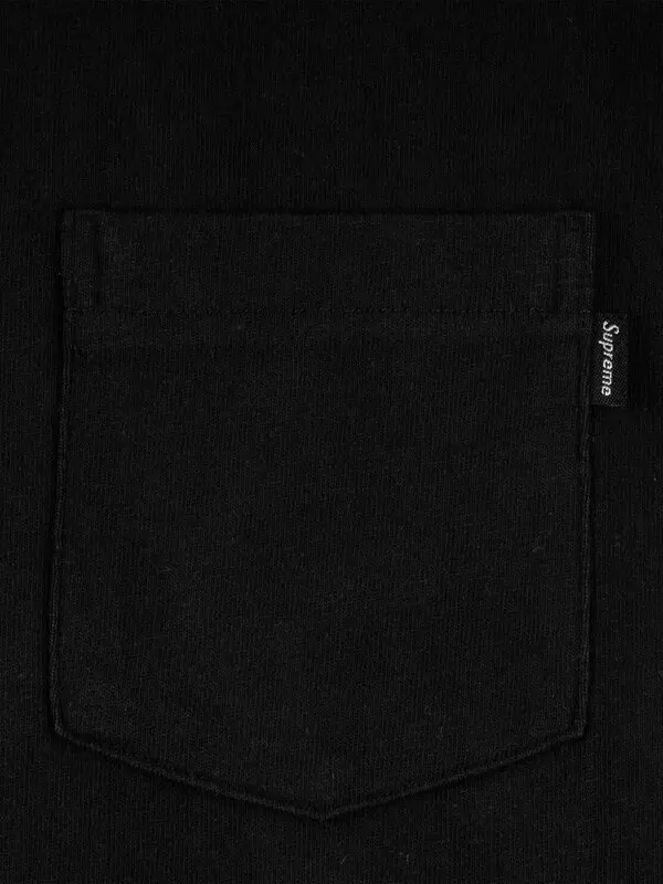 Supreme Chest-pocket T-shirt - Black
