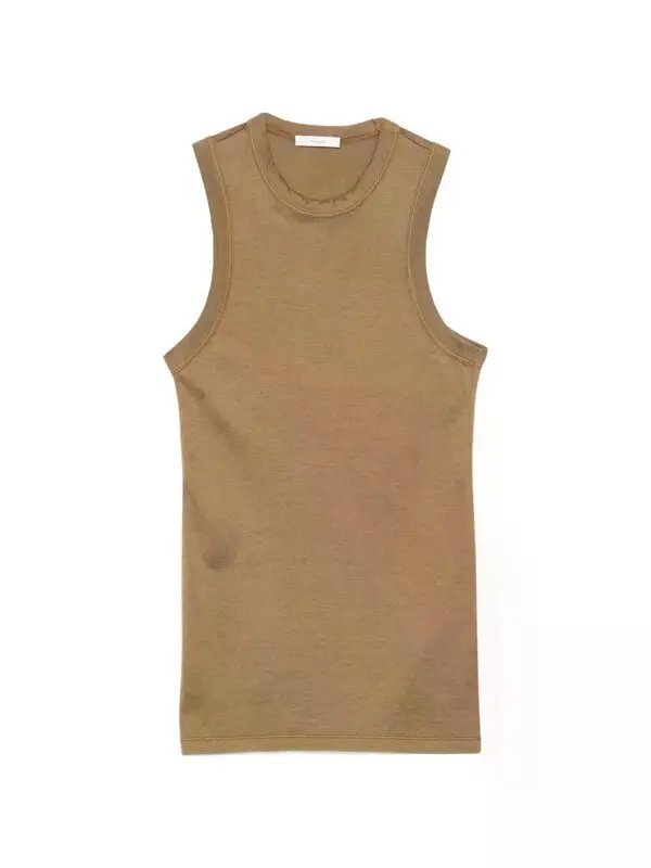 HAIKURE Crew-neck Tank Top - Green