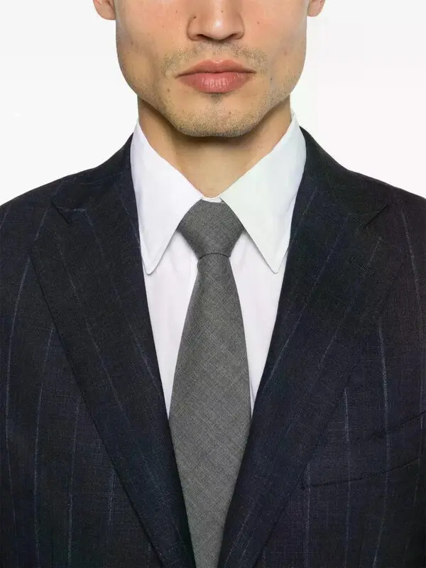 Canali Pinstriped Suit - Blue