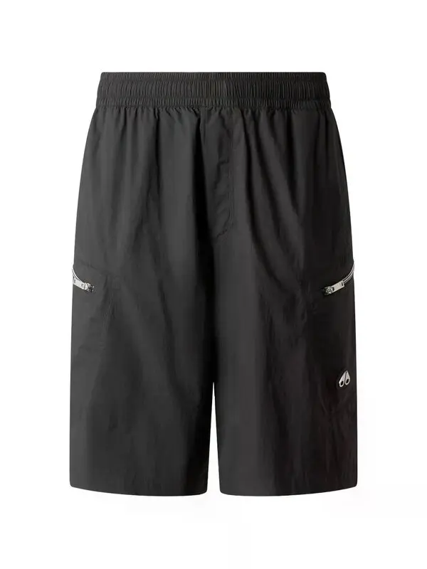 Moose Knuckles Zip-detailed Shorts - Black