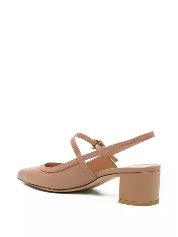 GIANVITO ROSSI Sling-back Pumps - Neutrals