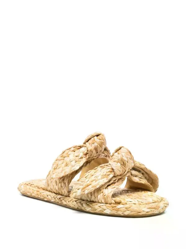 Zimmermann Carousel Knot-detail Sandals - Neutrals