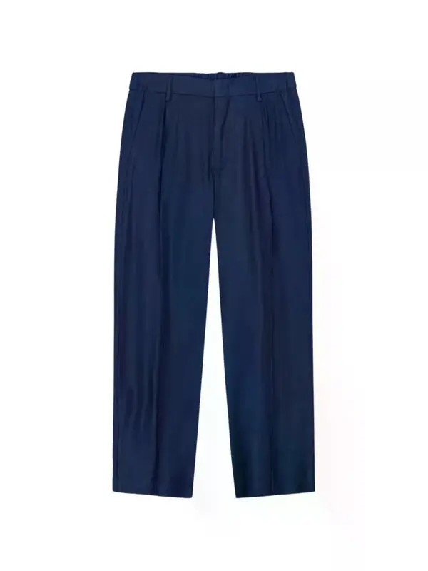 Nn07 Kay Pleated Trousers - Blue