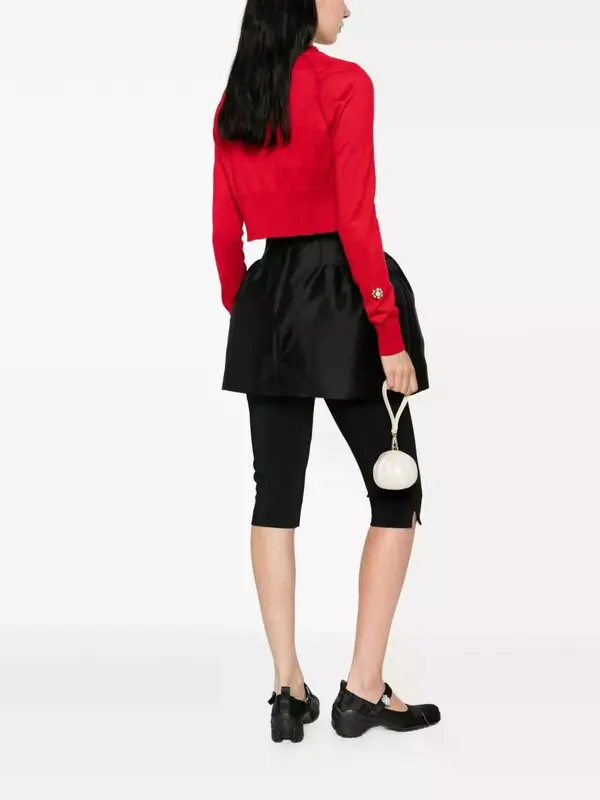 Simone Rocha Embellished Cropped Cardigan