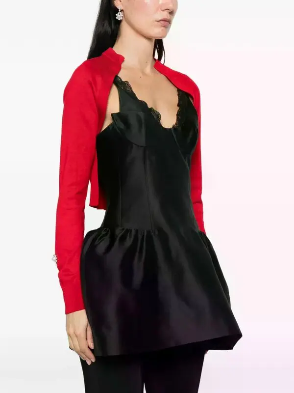 Simone Rocha Embellished Cropped Cardigan