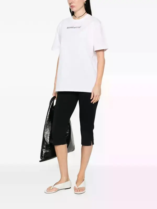 Coperni Text-print T-shirt - White