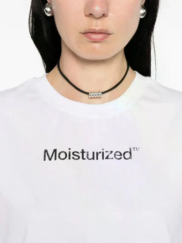 Coperni Text-print T-shirt - White