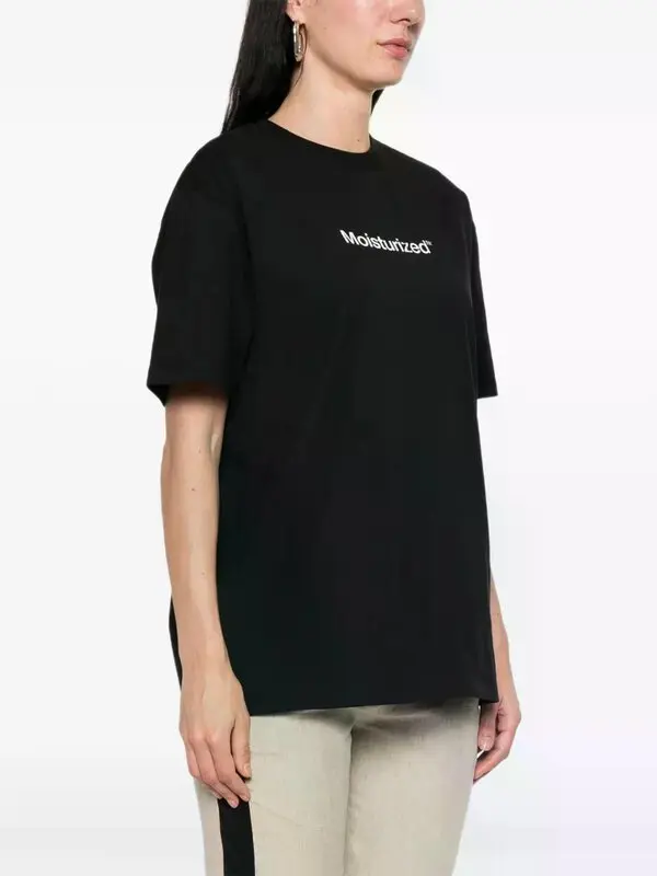 Coperni Text-print T-shirt - Black
