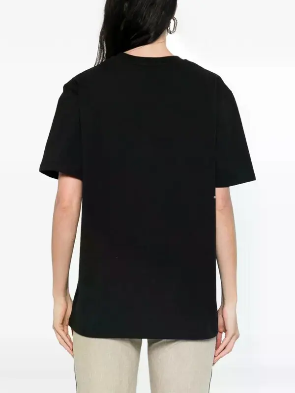Coperni Text-print T-shirt - Black