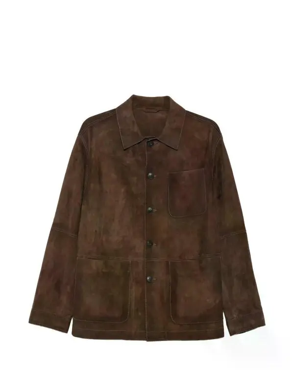 LEATHER AUTHORITY Elliott Pocket Leather Jacket