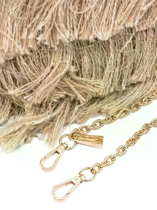 LA MILANESA Jucca Fringed Tote Bag