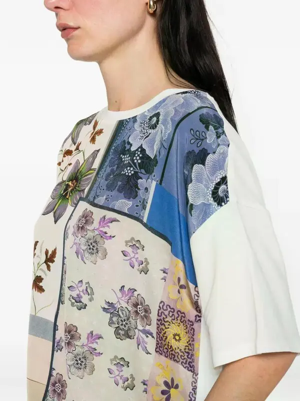 Max Mara Floral Print T-shirt