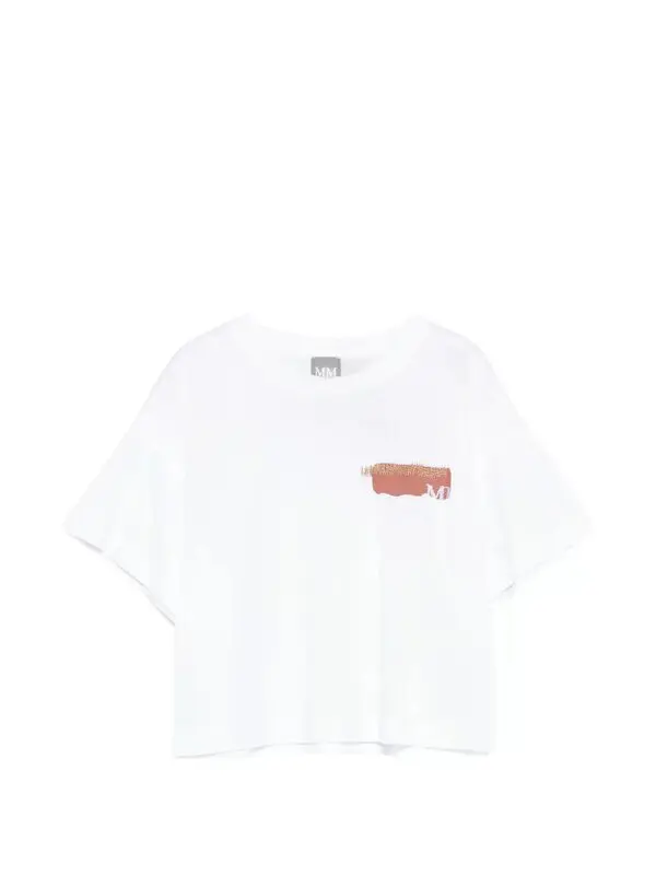 Max Mara Graphic T-shirt - White