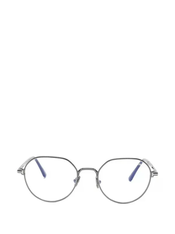 TOM FORD Oval-frame Glasses - Grey