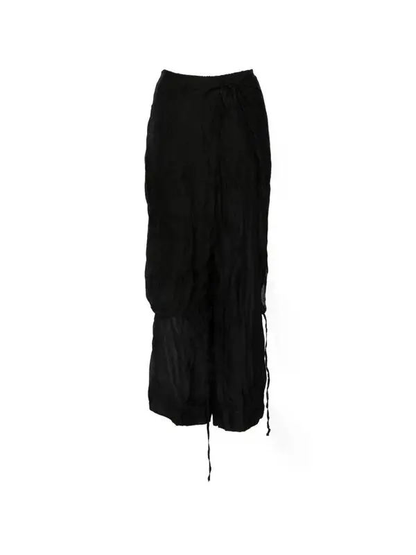 LA PISCINE Drawstring Trousers