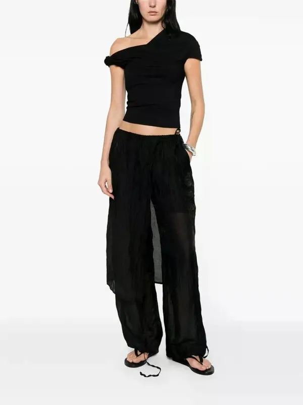 LA PISCINE Drawstring Trousers