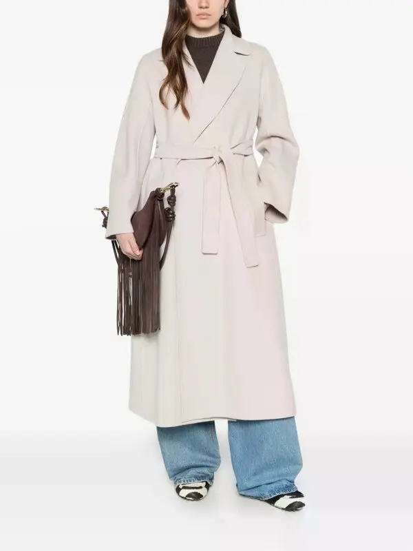 Max Mara Belted Trench Coat - Neutrals